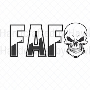 FAFO Skull SVG Digital Download File, 2nd Amendment Svg, Guns Svg ...