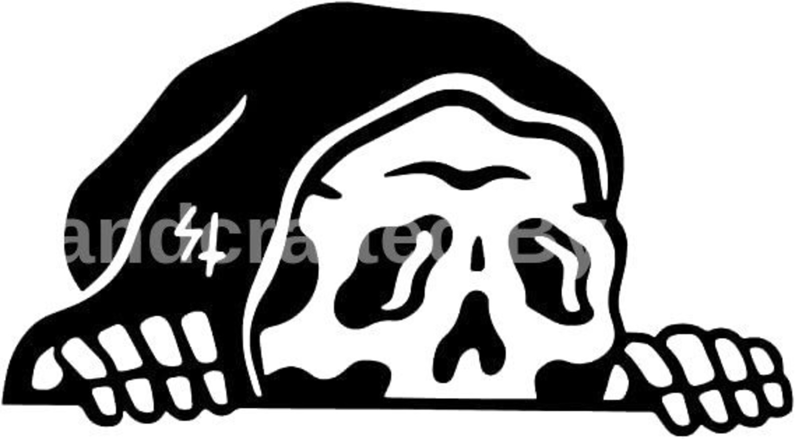 Grim Reaper Peeker Digital Download File, Svg, Png, Cricut Cut File ...