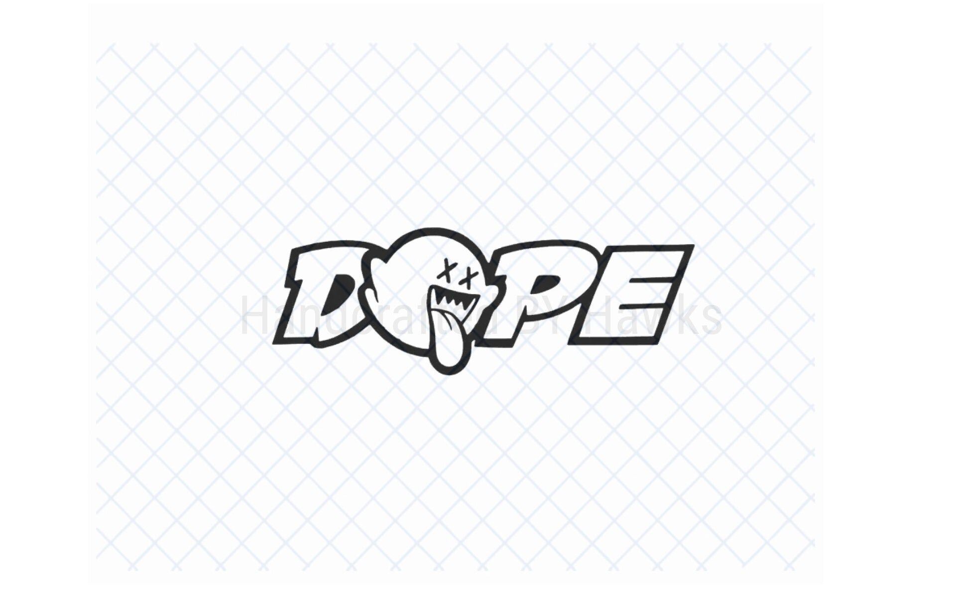 DOPE Ghost Cutting Machine Digital File, Mario Ghost, Dope, Png, Svg ...