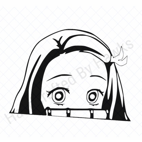 Demon Slayer Stencil - Etsy