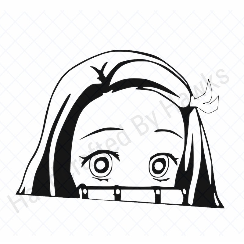 Demon Slayer Stencil - Etsy