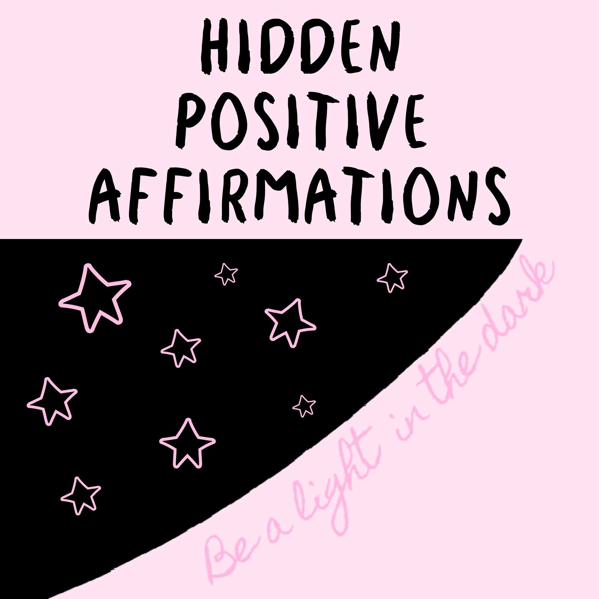 LARKINROAD Positive Affirmation 3 Posters 12x16 Unframed Pink Halloween ...