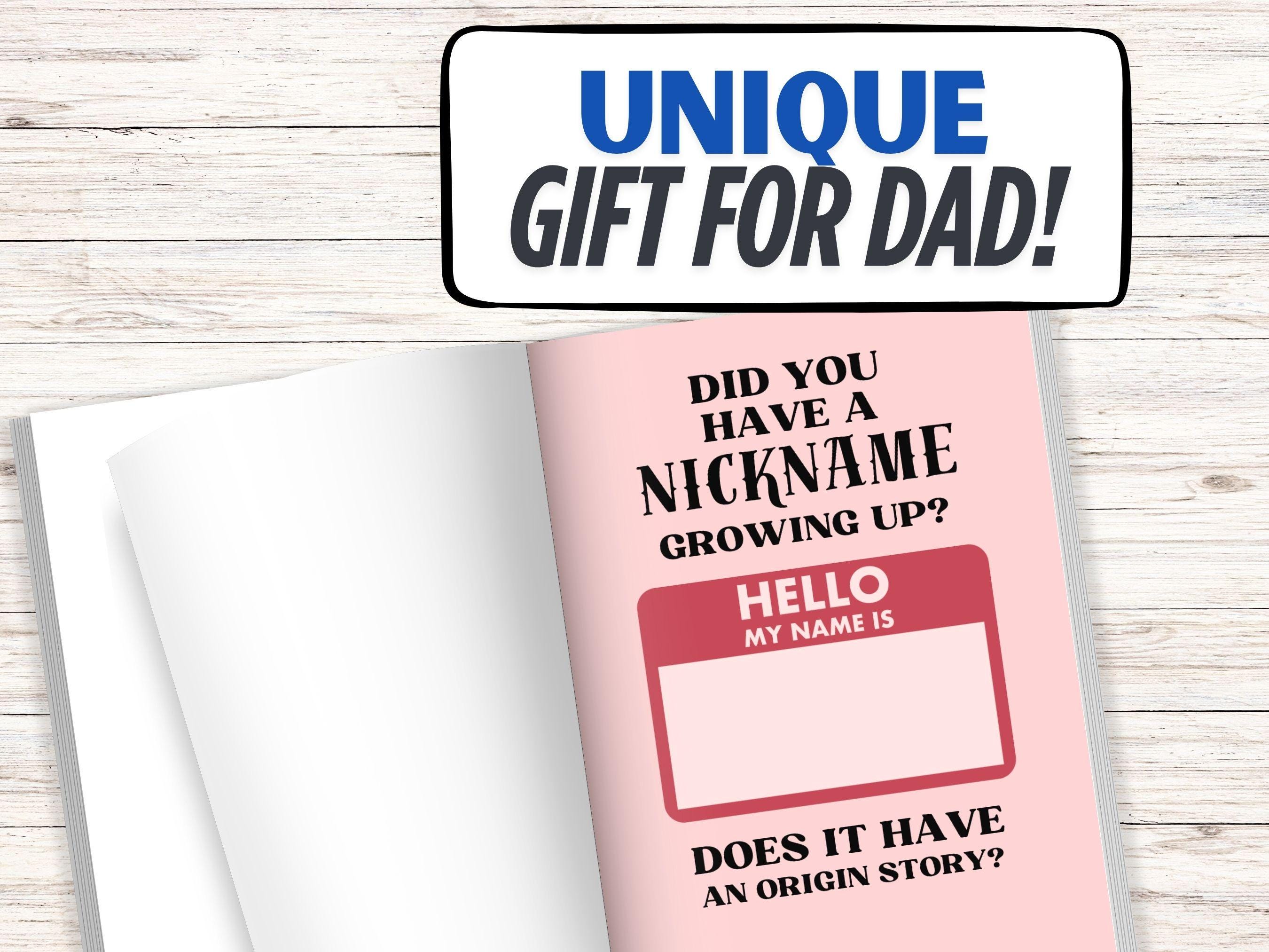 Hey, Dad! Tell Me Something I Don't Know Journal - Keepsake Journal ...