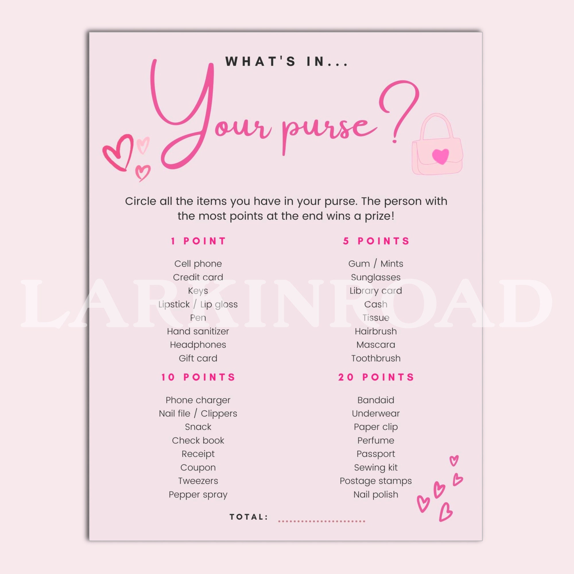 Bridal Shower Baby Shower Game Instant Digital Download Printable What ...