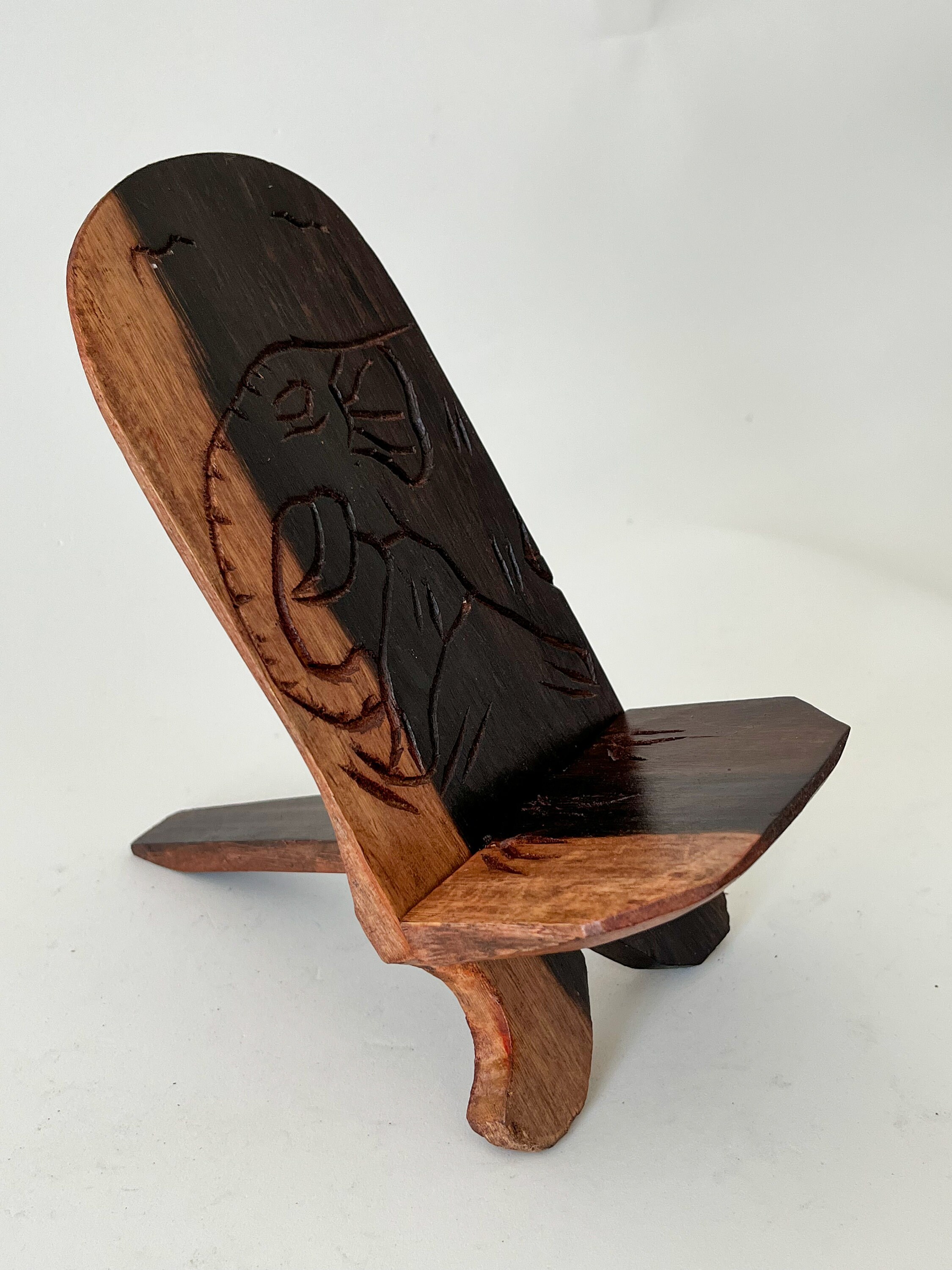 Mini Hand Carved Wooden African Chair - Etsy