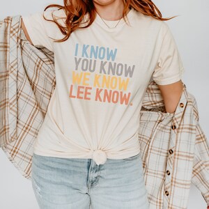 I Know You Know Lee Know Shirt SKZ, Bang Chan, Changbin, Hyunjin, Han ...