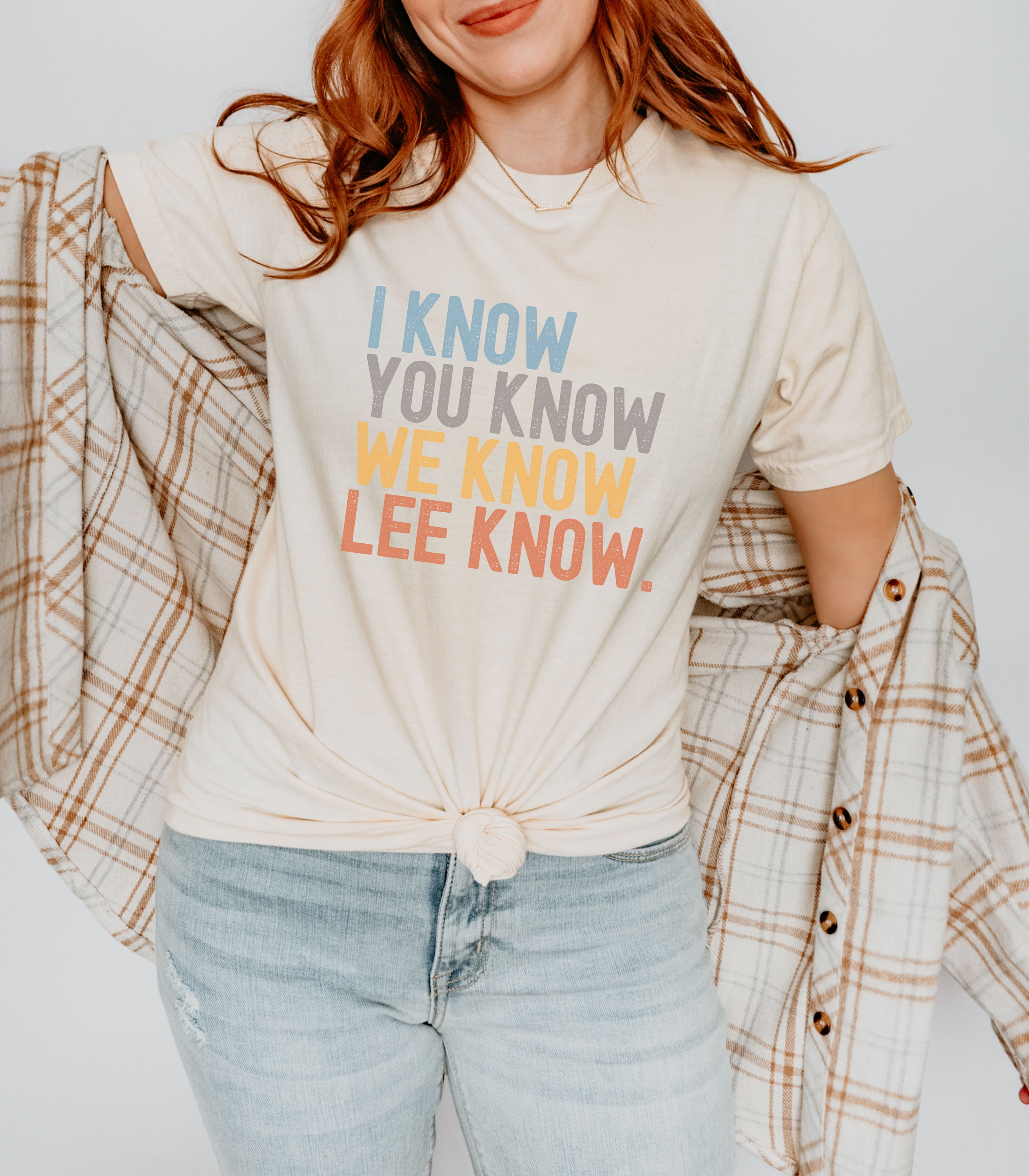 I Know You Know Lee Know Shirt SKZ, Bang Chan, Changbin, Hyunjin, Han ...