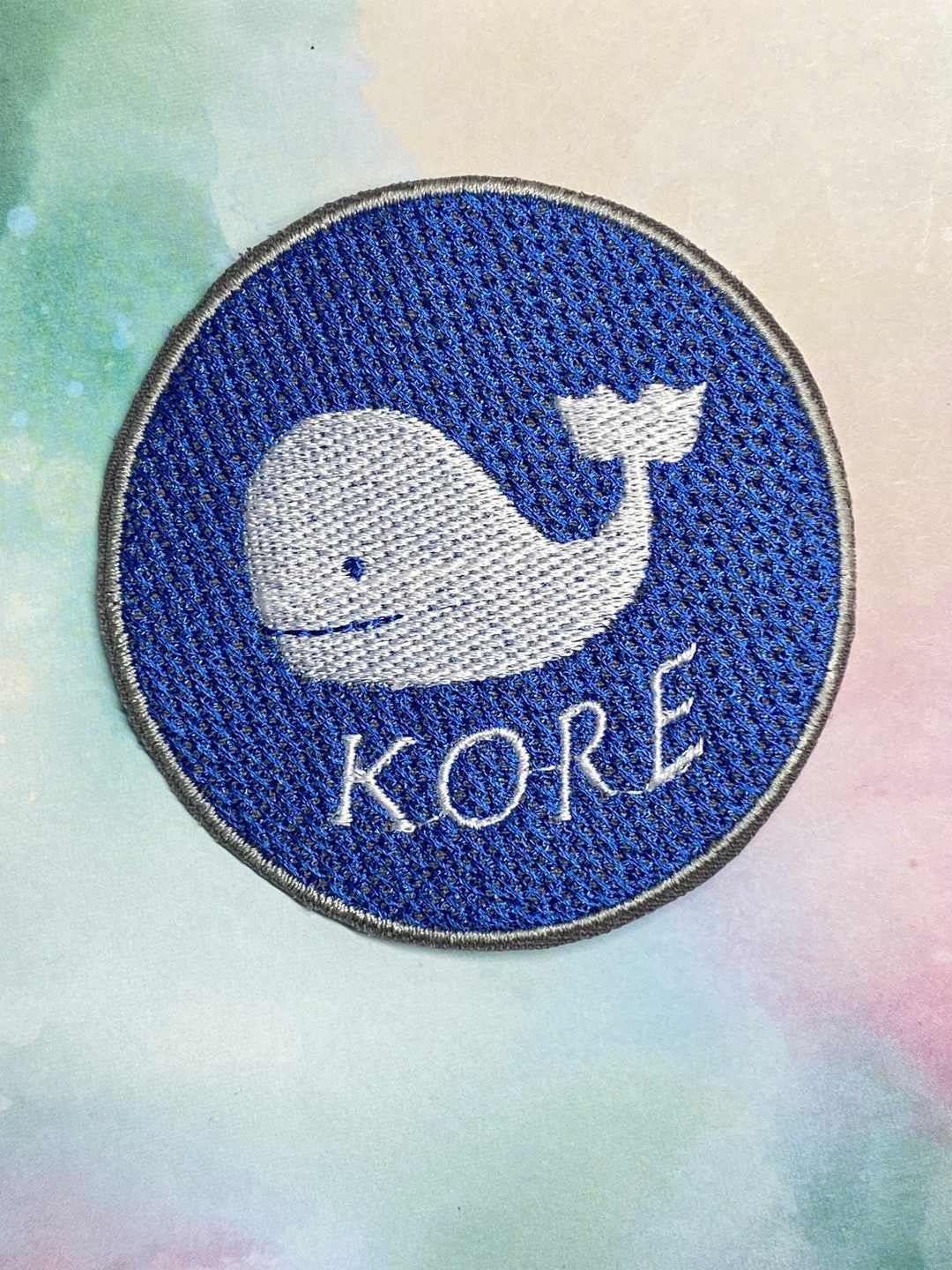 BTS Jin Kore Whale Iron on Embroidery Patch Kpop - Etsy