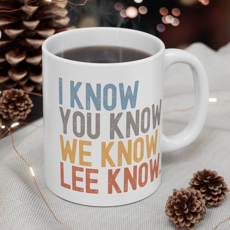 I Know You Know Lee Know Mug SKZ, Coffee Mug, Stray Kids Mug, Stray ...