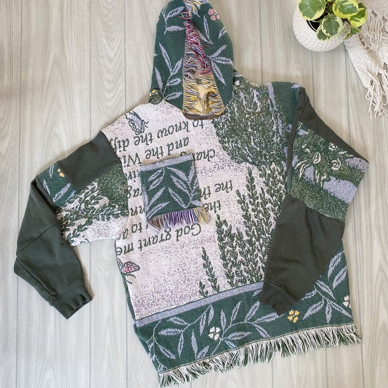Custom Tapestry Hoodie - Etsy