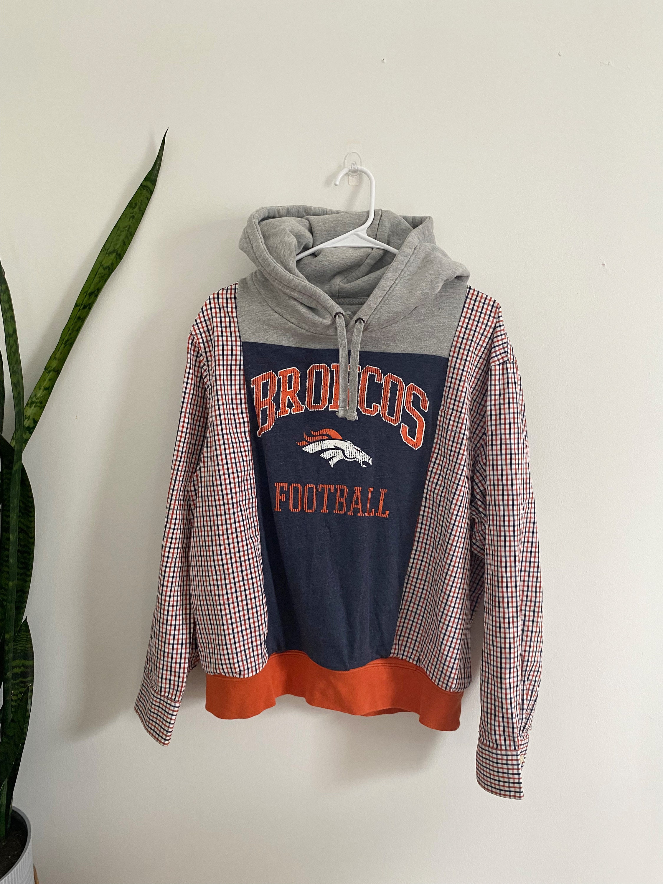 NFL Denver Broncos Sweatshirt Hoodie - Etsy