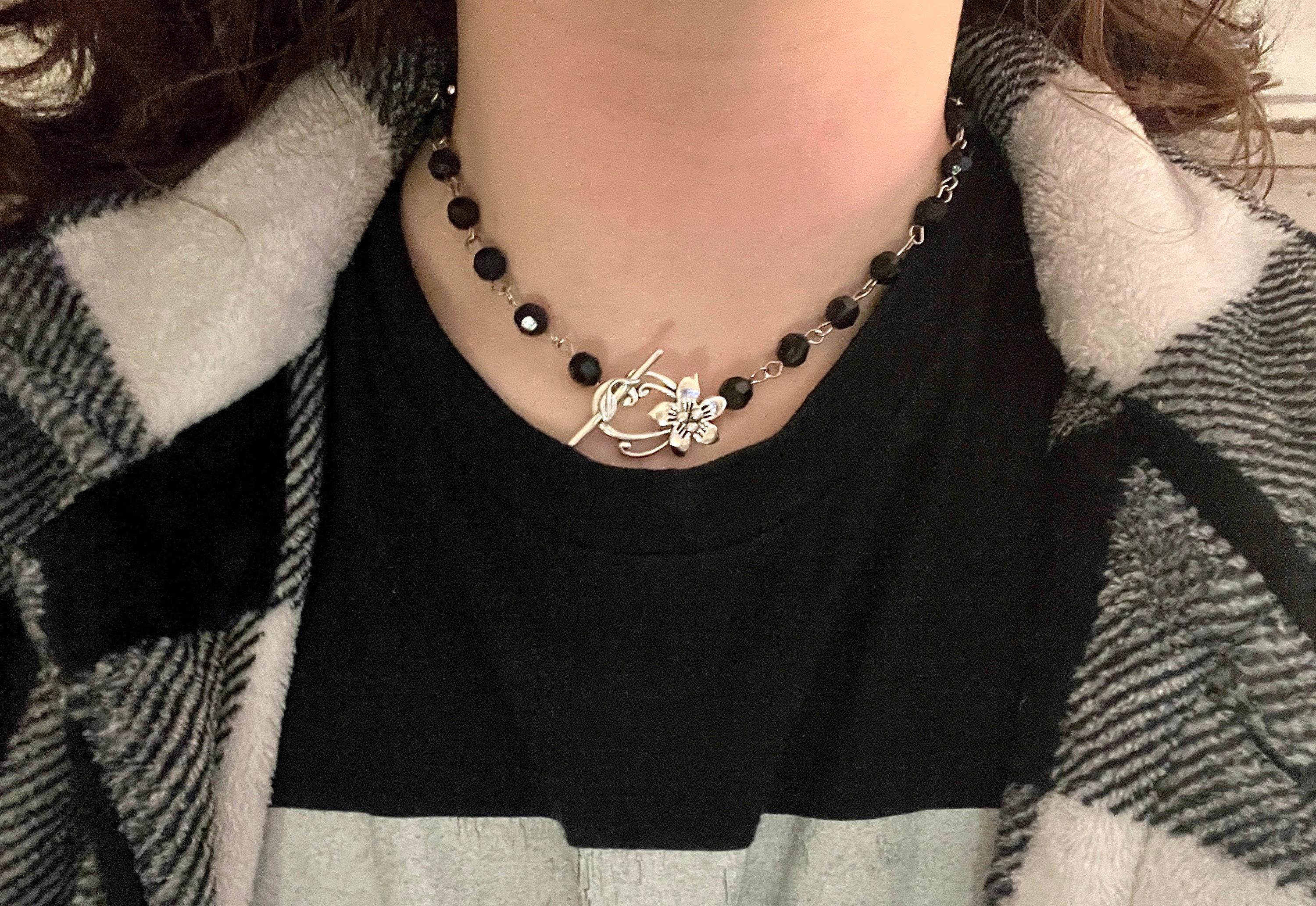 Stevie Nicks/practical Magic Inspired Crescent Moon Witchy Necklace ...