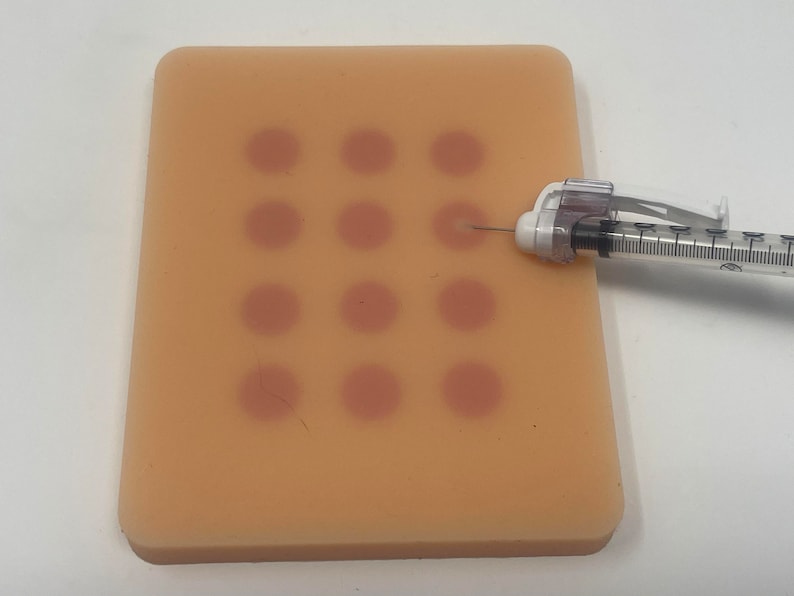 Intradermal Injection Training Pad for Students, Injection Training ...