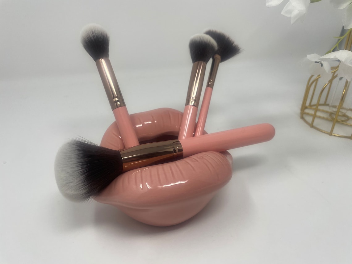 Ceramic Lip Bowl, Cosmetic Tray, Lipstick Holder, Ash Tray, Unique Lips ...