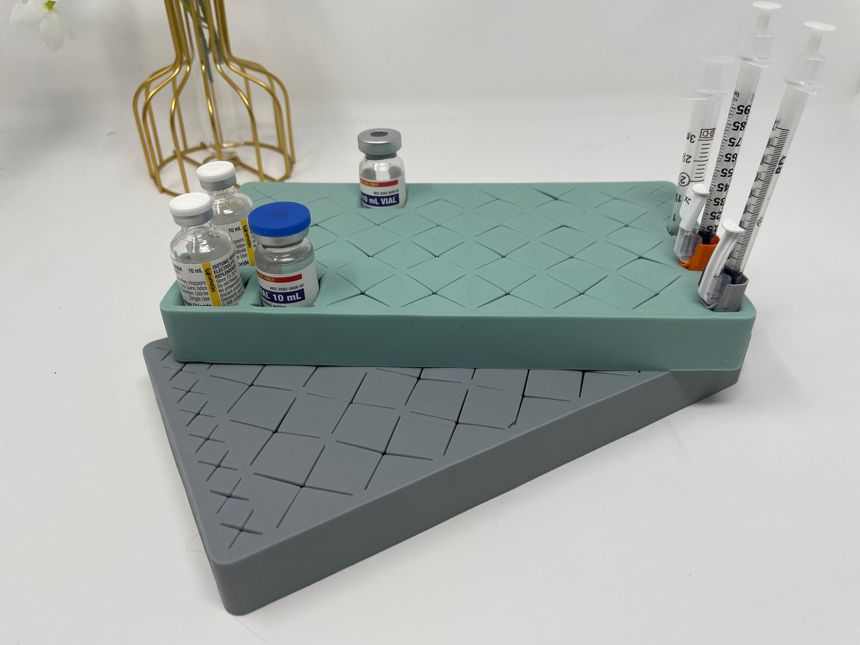 Silicone Vial Holder, Syringe Holder/organizer, Botox Holder, Tray ...