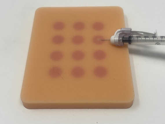 Intradermal Injection Pads Silicone Injection Training Pad ...