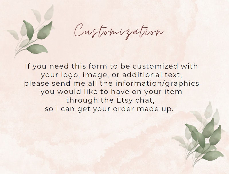 Botox & Dermal Filler Intake Form Male Version, Nurse Injector ...