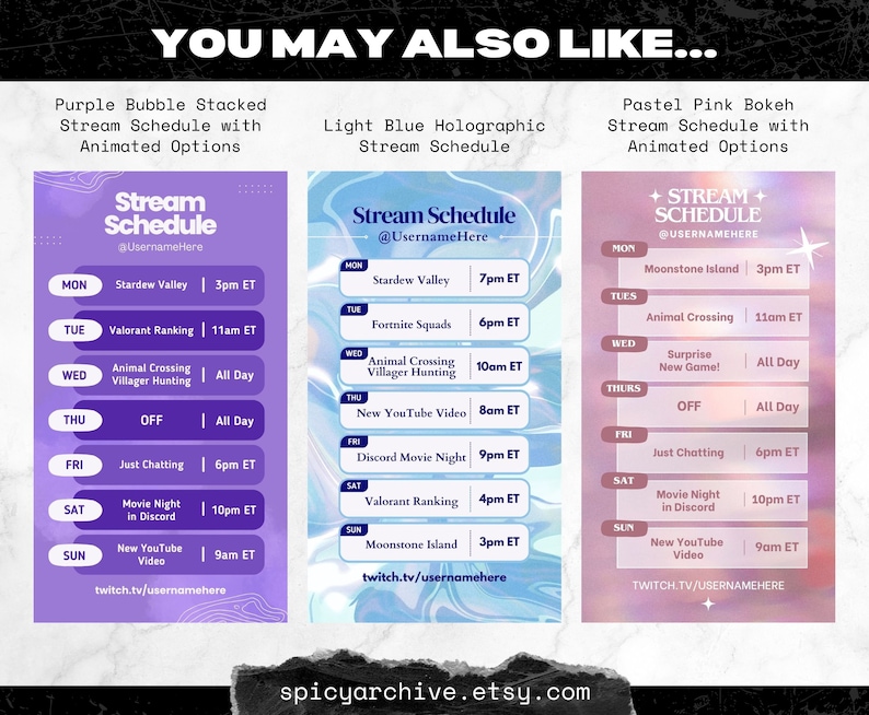 Welcome Raiders Animated Stream Overlay - Retro Pastel Hearts Twitch ...