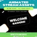 Welcome Raiders Animated Stream Overlay - Clean Fullscreen Twitch ...