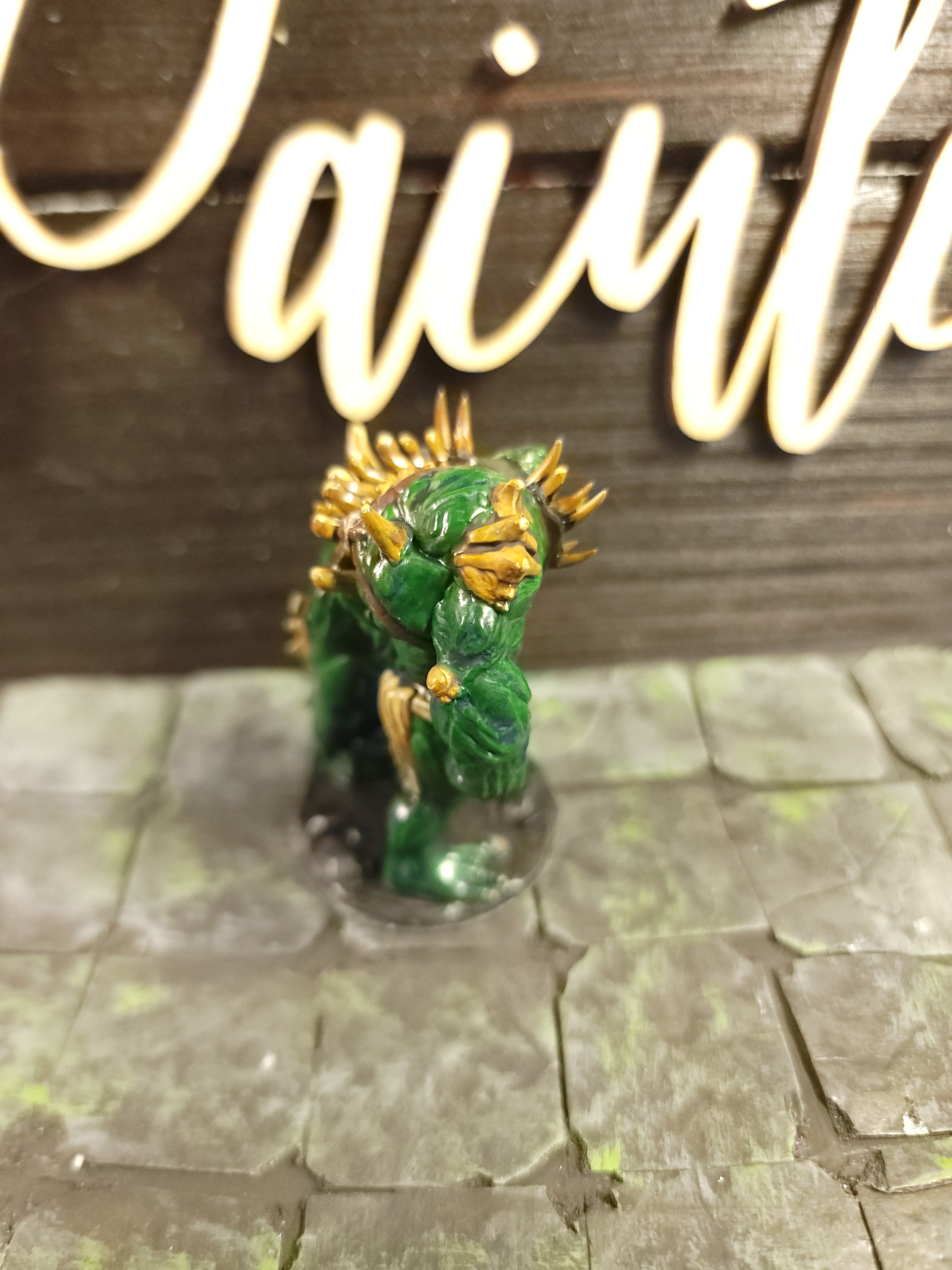 Orc Abomination Orc Behemoth Half-orc Barbarian D&D Mini - Etsy