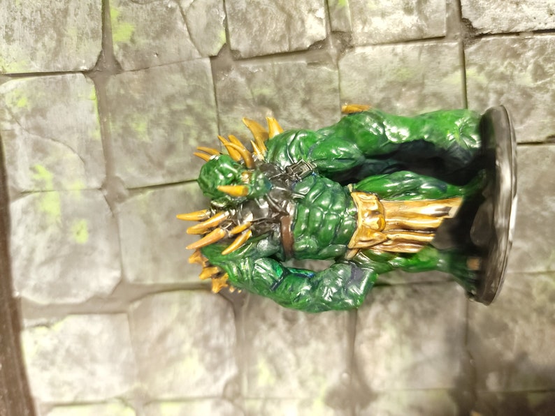 Orc Abomination Orc Behemoth Half-orc Barbarian D&D Mini - Etsy