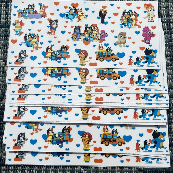 Bluey Uv Dtf Wrap - Etsy