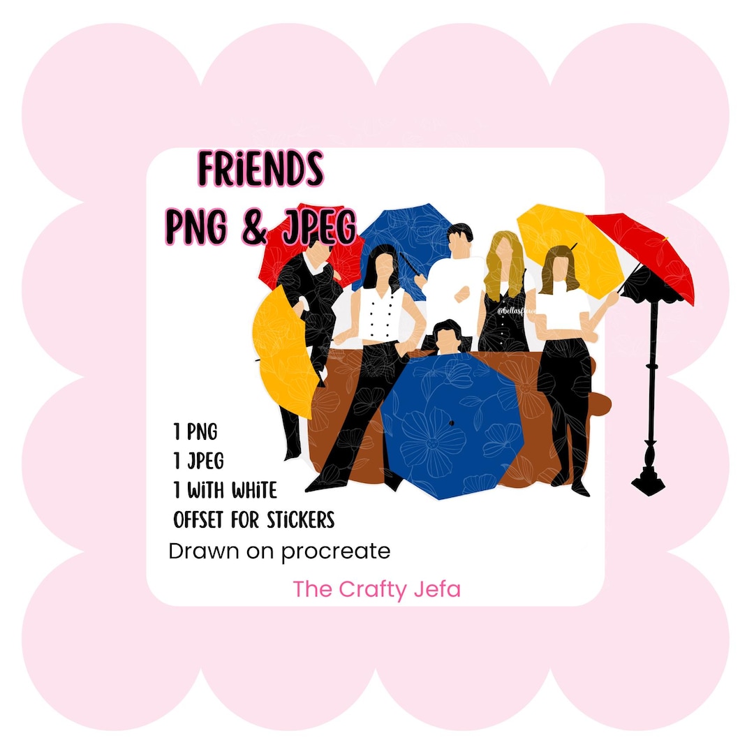 Friends | Png JPEG - Etsy
