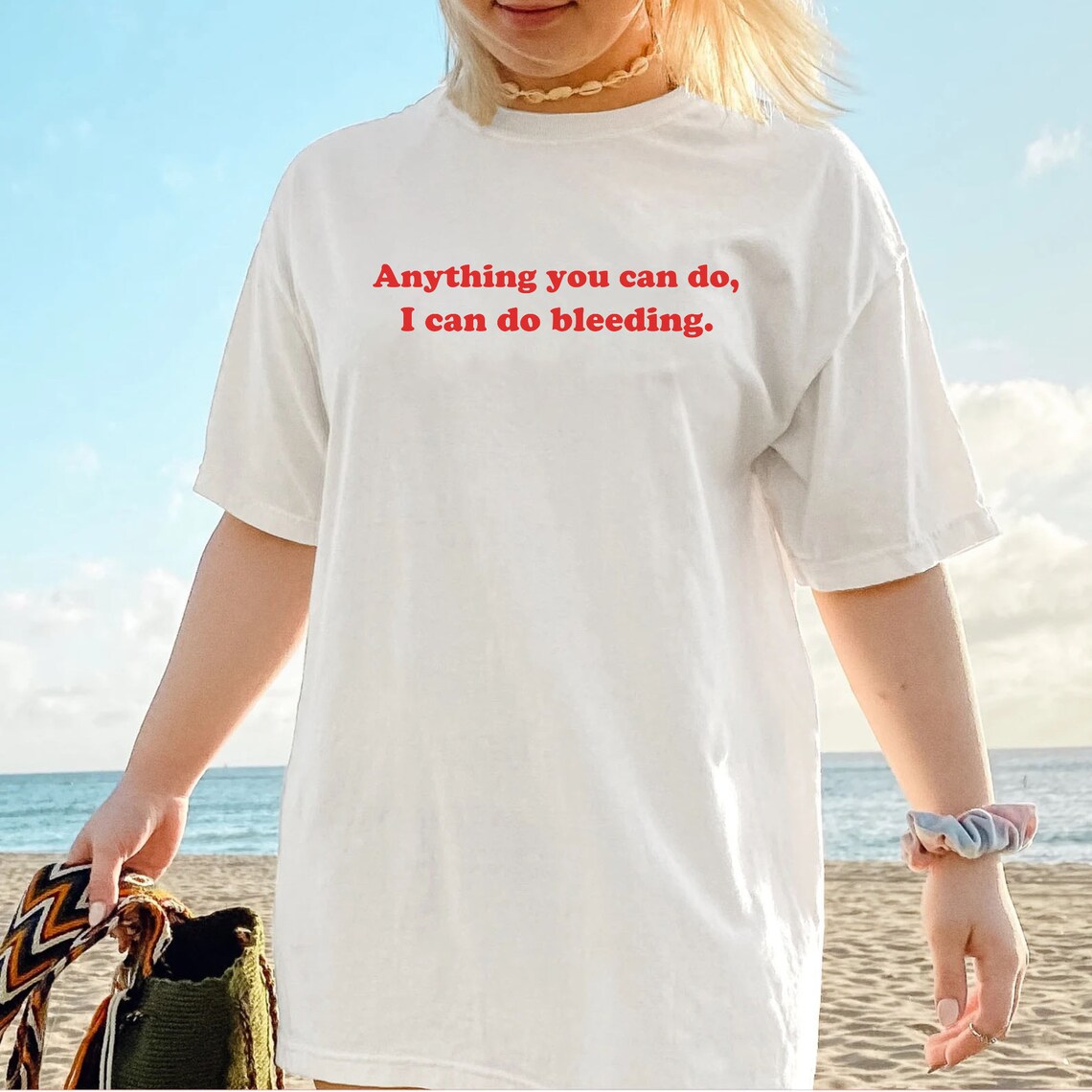 Anything You Can Do I Can Do Bleeding Shirt, Trendy Y2K Shirt, Y2K ...