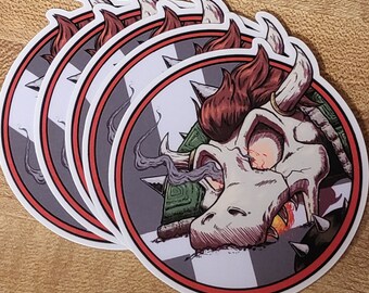 BOWSER JR. Vinyl Decal From Super Smash Bros. Sticker for Almost ...