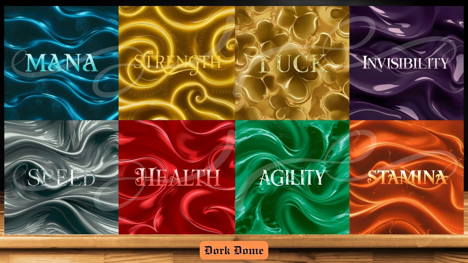 Fantasy-themed RPG Wow | DND Potions Gamer 20oz Skinny Tumbler ...