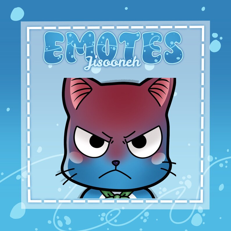 Happy Fairy Tail Mad Emote Twitch Cute Happy Mad Emote Twitch, Kick ...