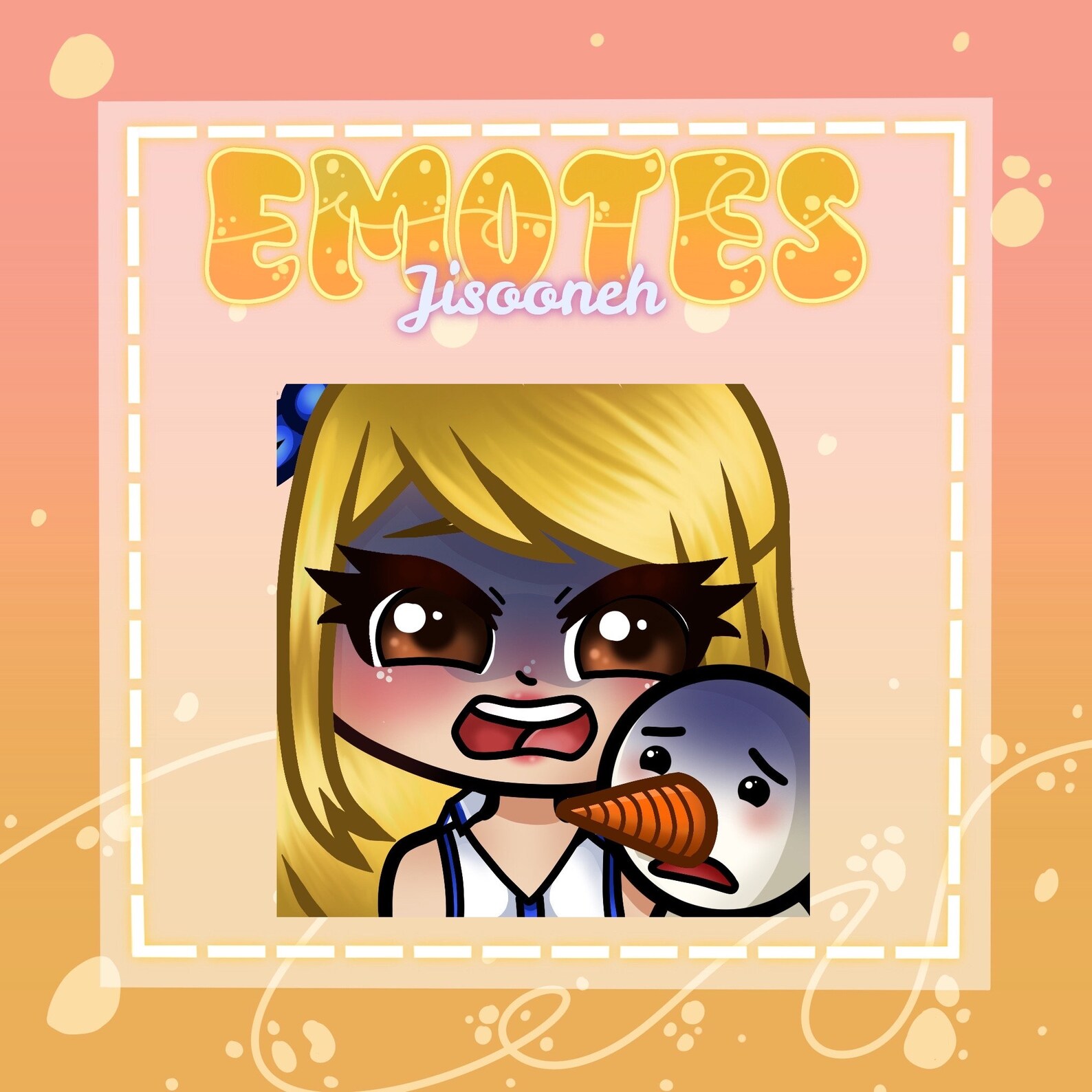 Fairy Tail Lucy Scared Emote Twitch, Discord, Kick, Youtube Lucy Scared ...