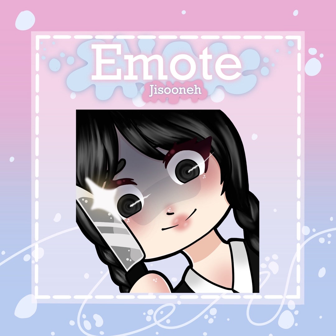 Wednesday Addams Emote Wednesday Addams Emote Knife Twitch - Etsy