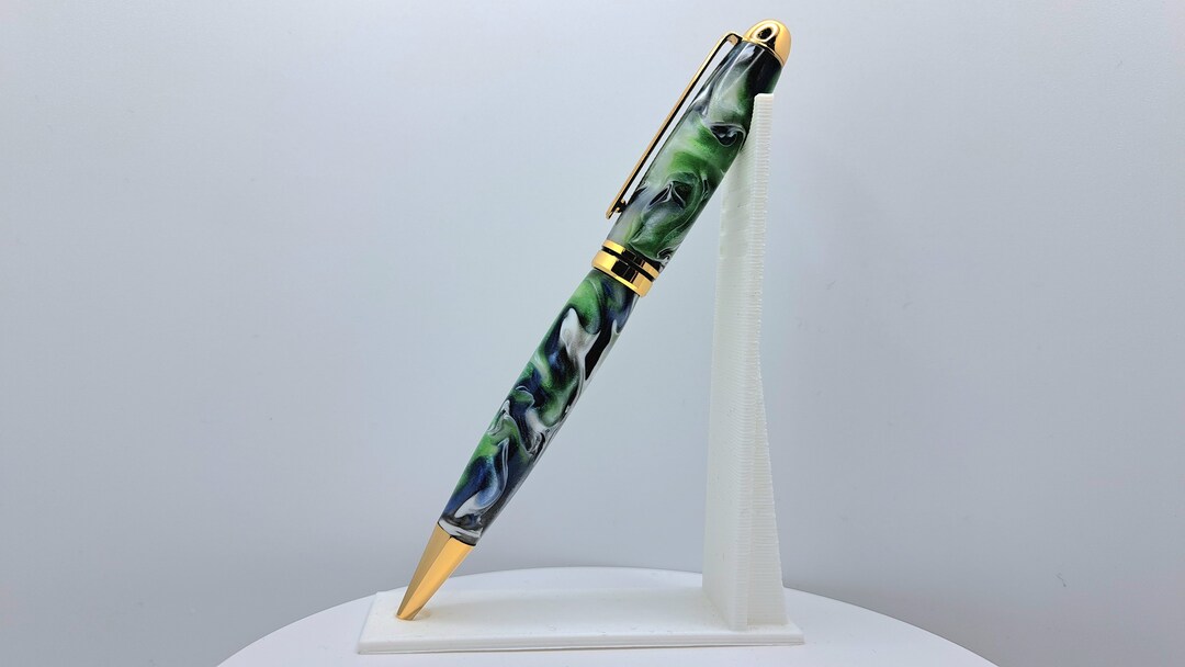 Exquisite earth From Space Handmade Cast Resin Twist Pen Executive ...