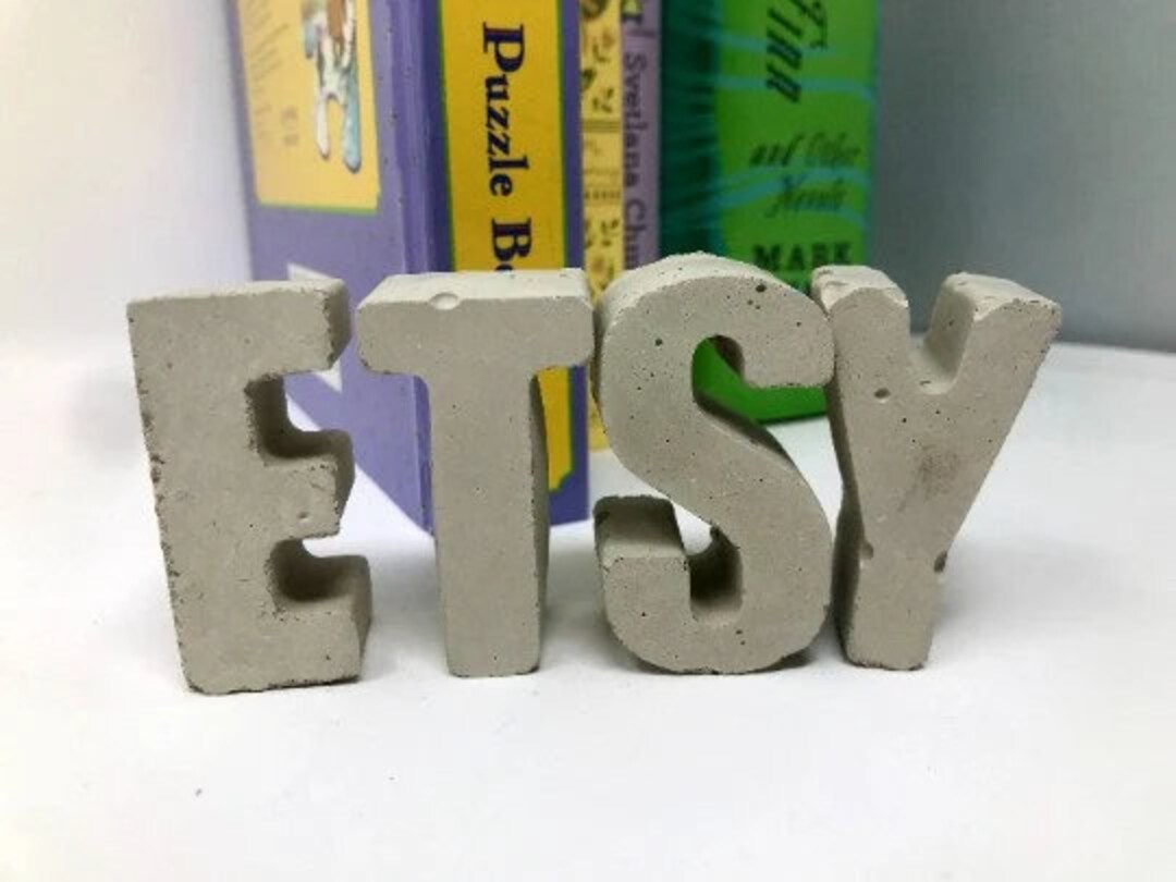 Architectural Concrete Letters, Decor, Cement Letters, Letters, Wedding ...