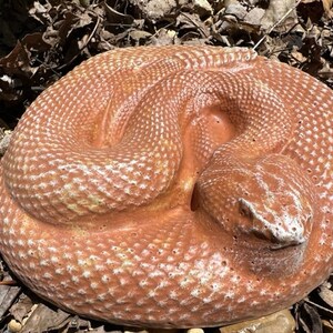 Rattlesnake Brown Concrete Statuary | Concrete Statue, Home and Garden ...