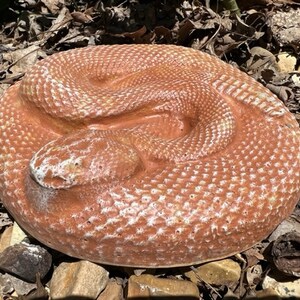 Rattlesnake Brown Concrete Statuary | Concrete Statue, Home and Garden ...
