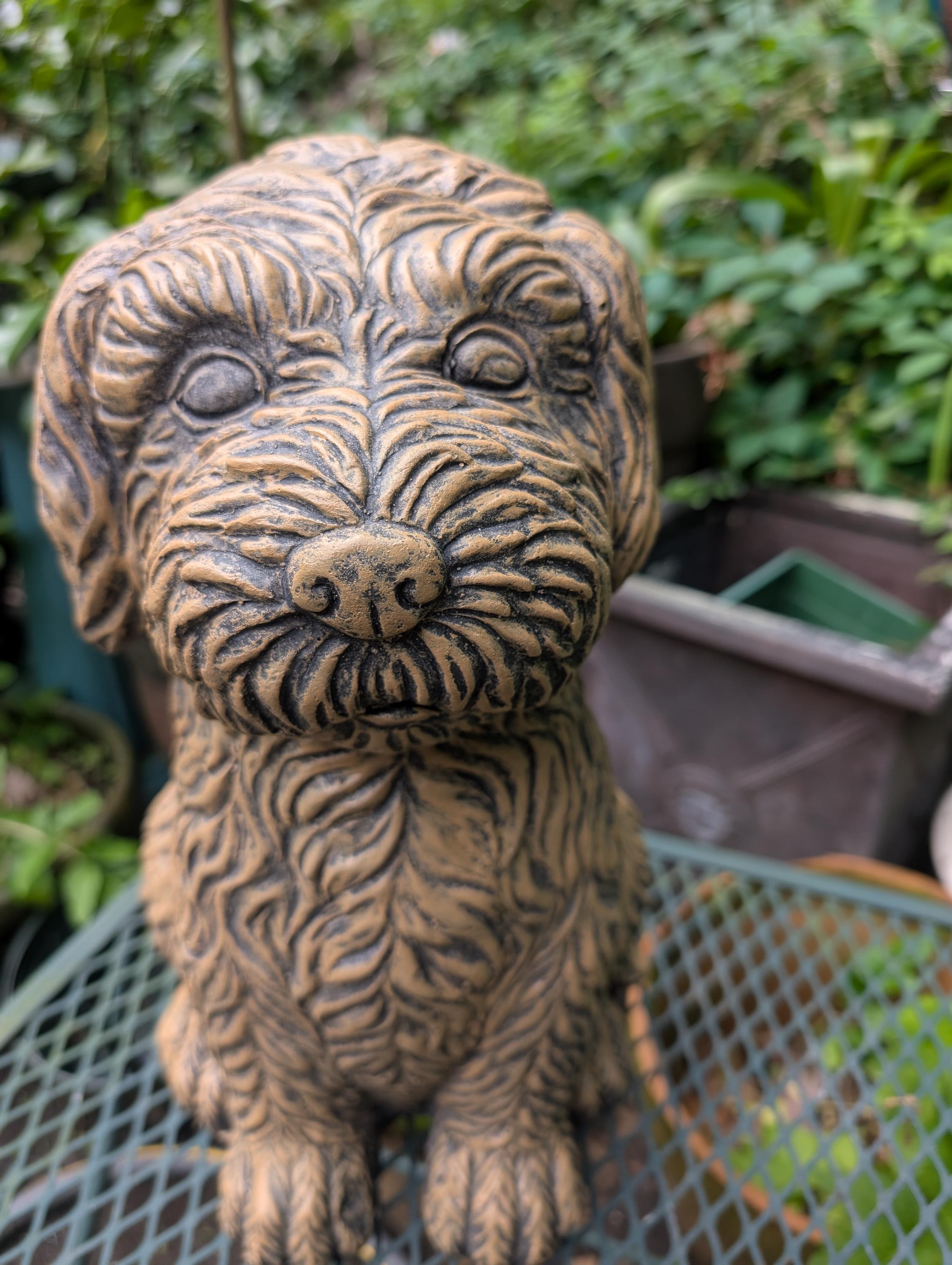 Doodle Dog Garden Statue: 15