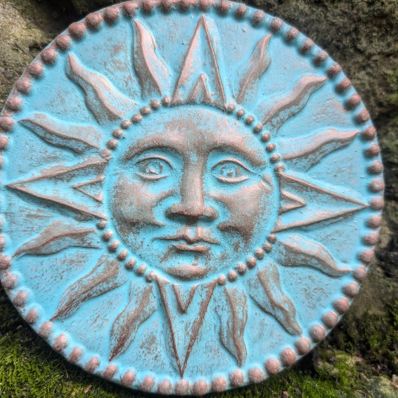 Copper Sun Wall Art - Etsy