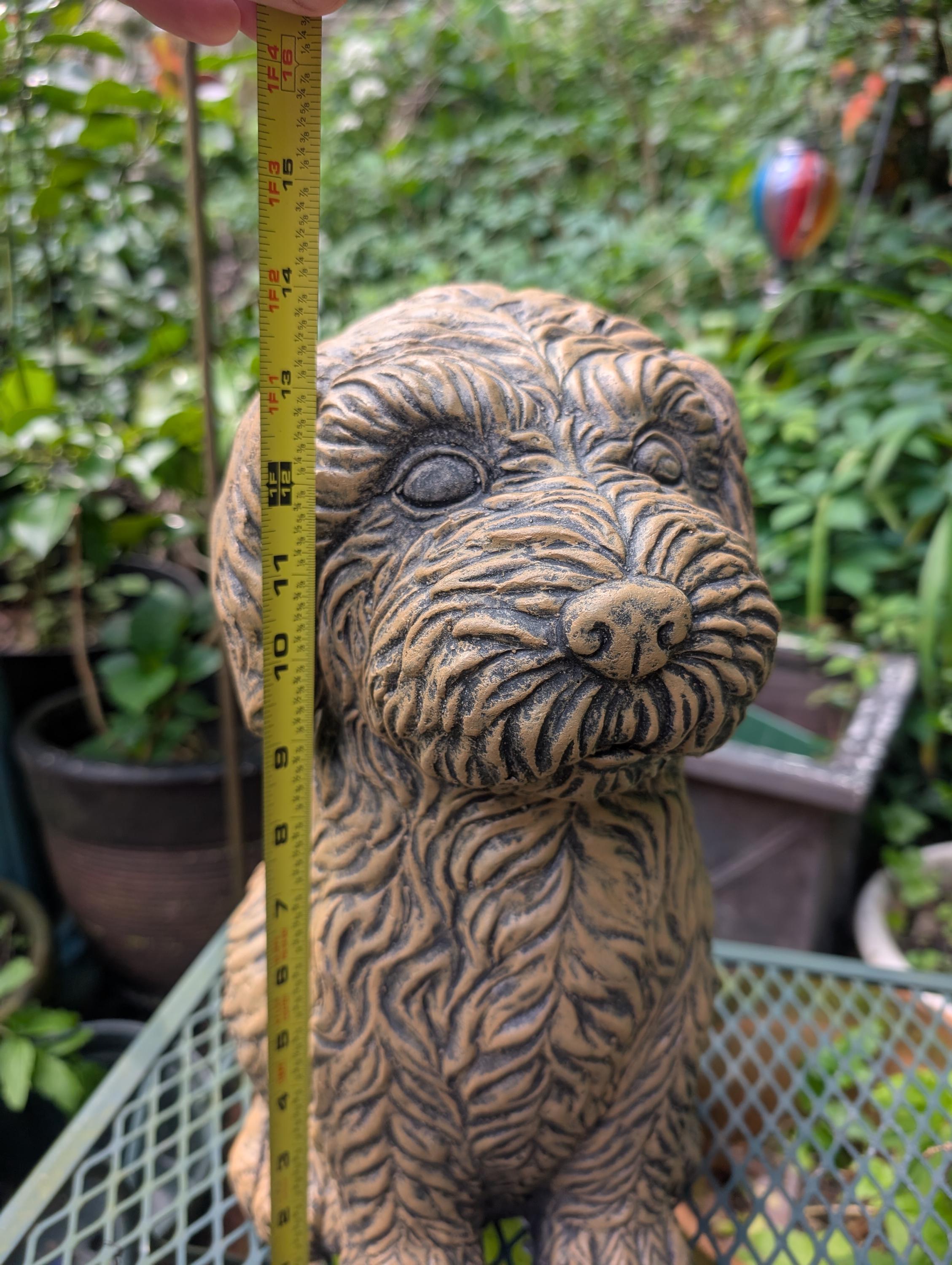 Doodle Dog Garden Statue: 15