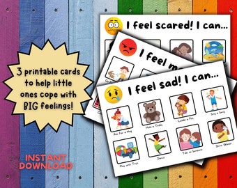 Anger Coping Cards - Etsy