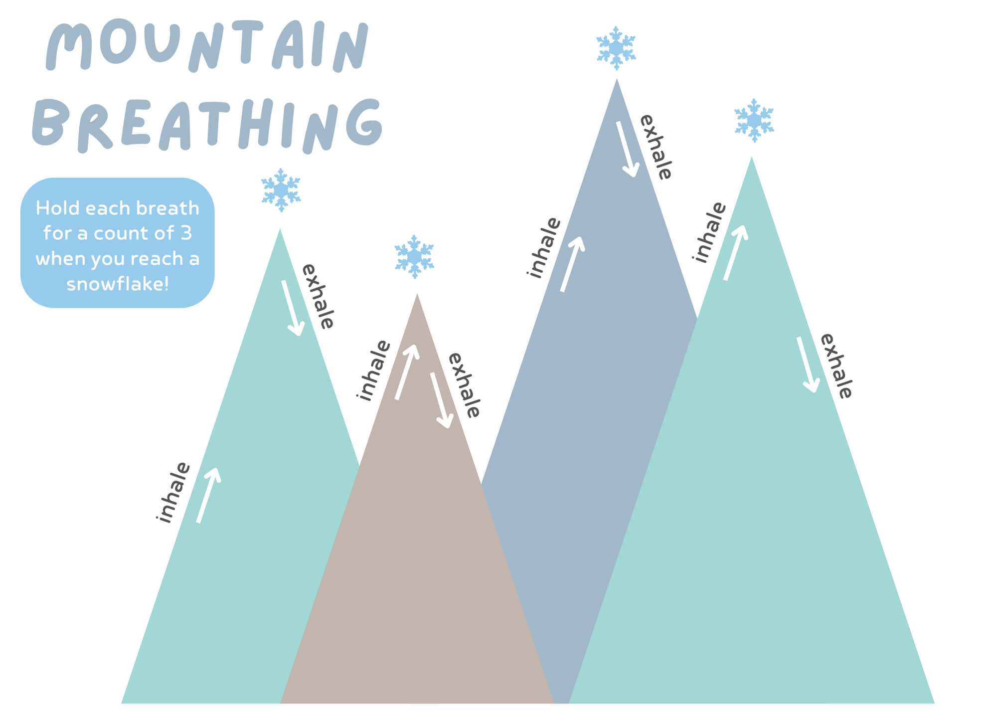 Breathing Exercise Kids Mindfulness Calm, Kids, Parent, Teachers ...