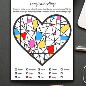 Coping Skills Mandala Coloring Worksheets, Therapy Tool (PDF Printable ...