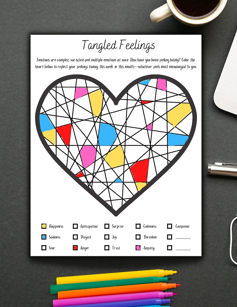 Therapy Coloring Mandala Worksheet Bundle, Coping Skills, Strengths ...