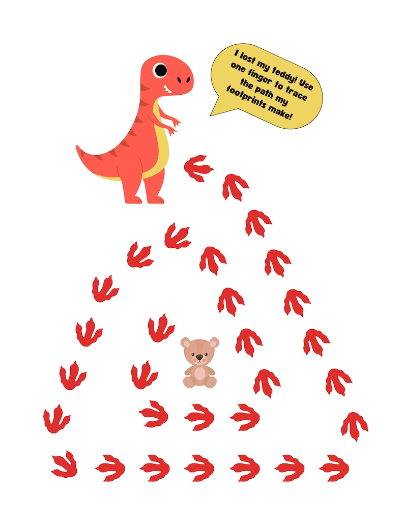 Toddler Finger Tracing Activity Pages - Instant Download - Young ...