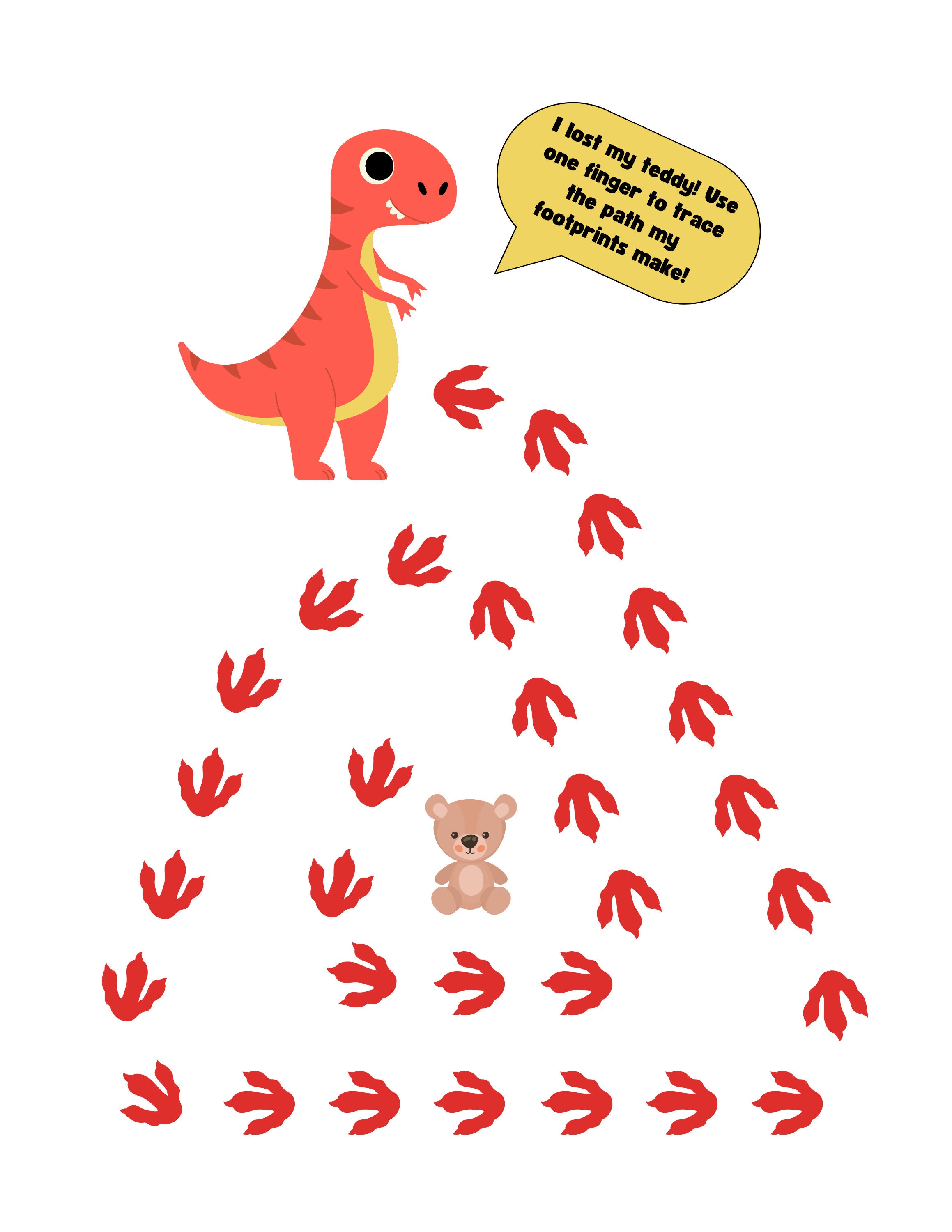 Toddler Finger Tracing Activity Pages - Instant Download - Young ...