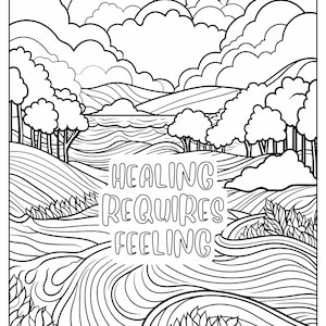 Teen Therapy Coloring Pages, Therapy Tool, School Counselor ...