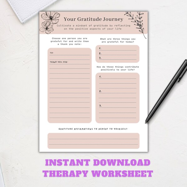 Self Compassion Worksheet Counseling - Etsy