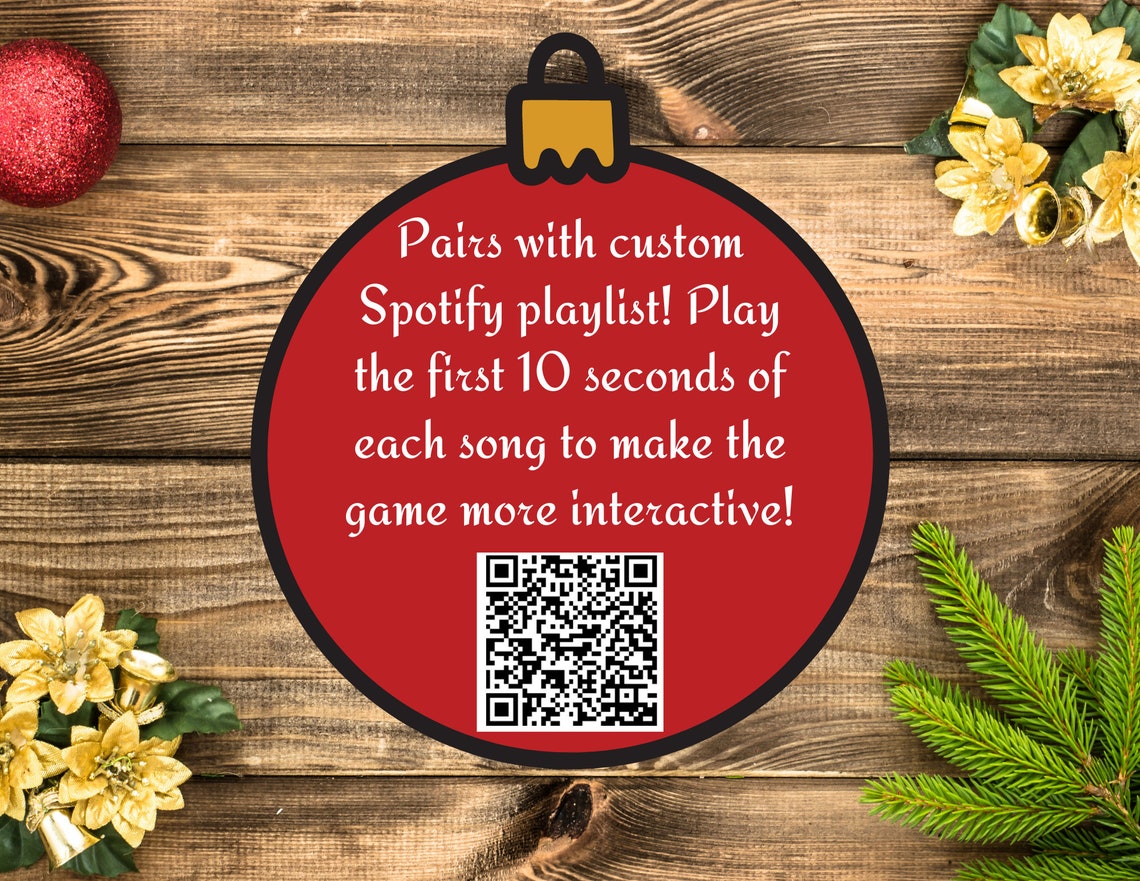 Christmas Music Trivia Game! Christmas Printable Game, Fun Music Party ...