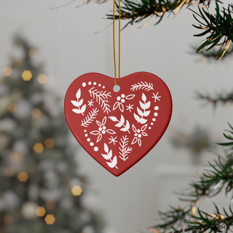 Scandinavian Heart - Etsy